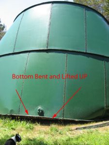 Ruptured 40,000 Gallon Water Holding Tank Failure Analysis | Read ...